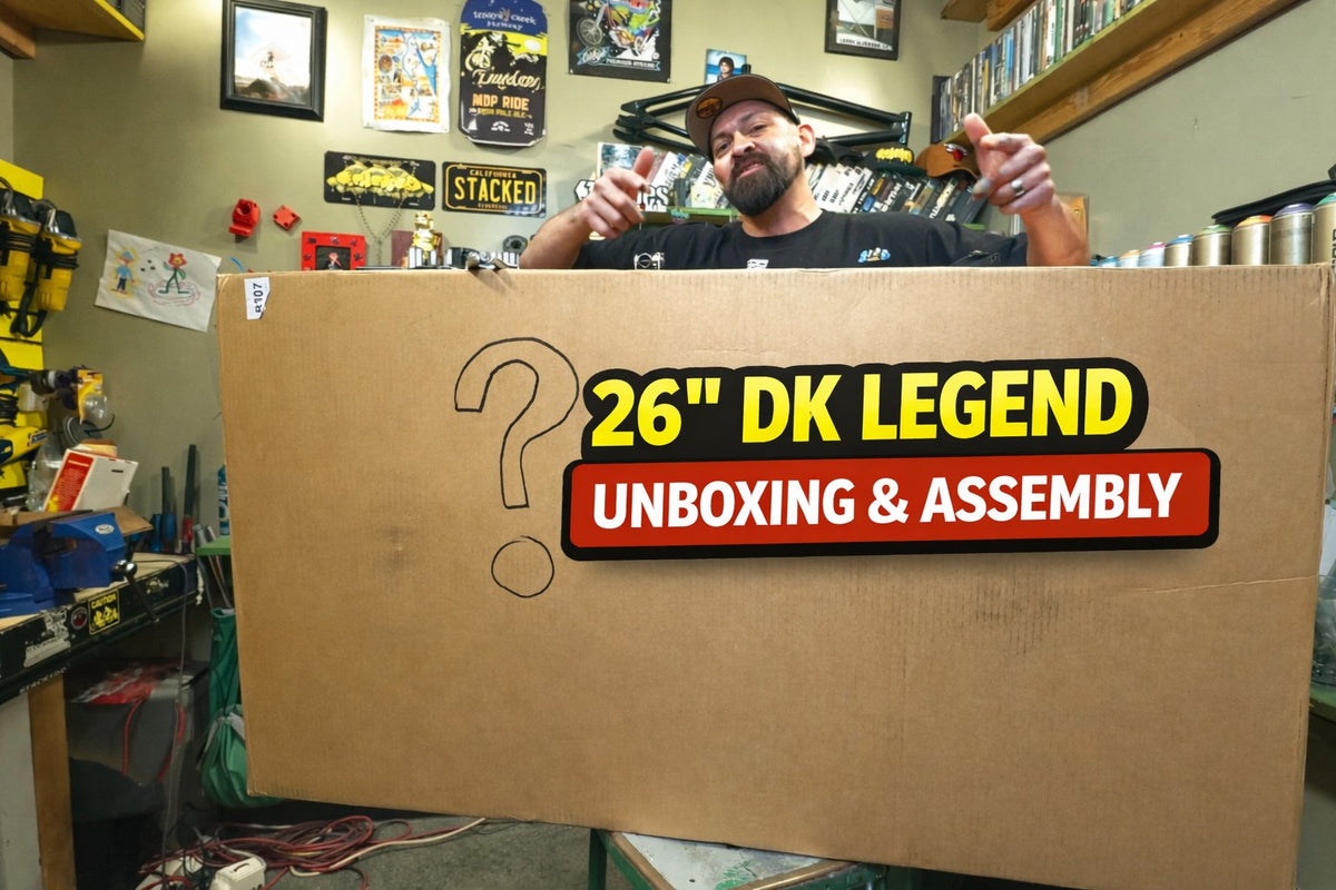 26" DK Legend Unboxing & Assembly | What bike is in the box? — Stacked ...