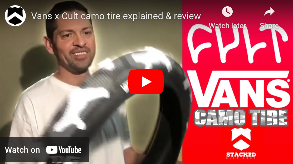 Vans X Cult tires | Explained & review — Stacked BMX Shop
