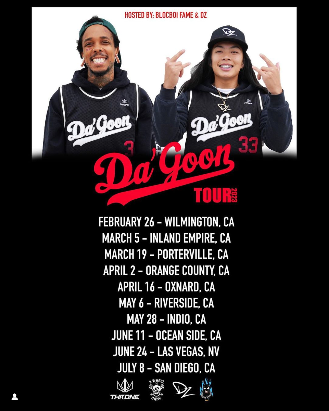 Da Goon Tour - Bloc Boi & Deezy | @cantstopla — Stacked BMX Shop