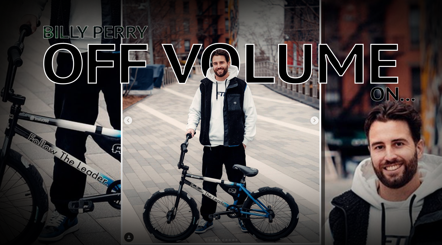Billy Perry OFF VOLUME on... | Stacked BMX Shop