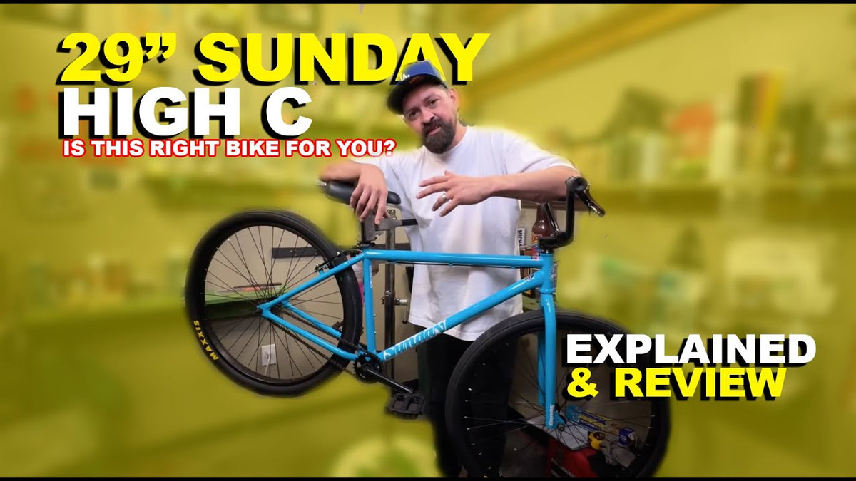 Is the Sunday High C perfect for an adult bmxer? In-depth review and e ...