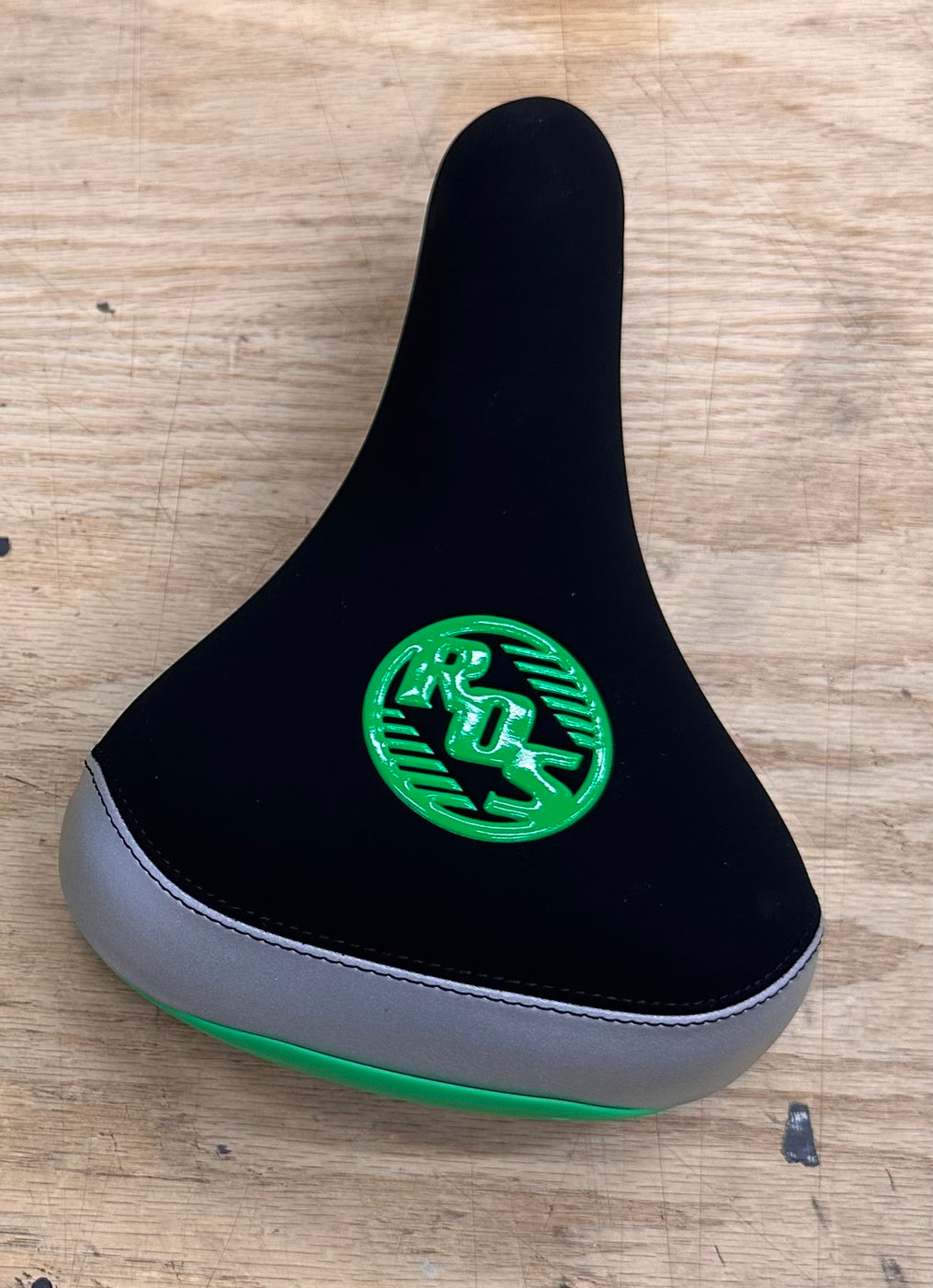 ROS Reflective Seat | Railed BMX Seat | Stacked BMX — Stacked BMX Shop