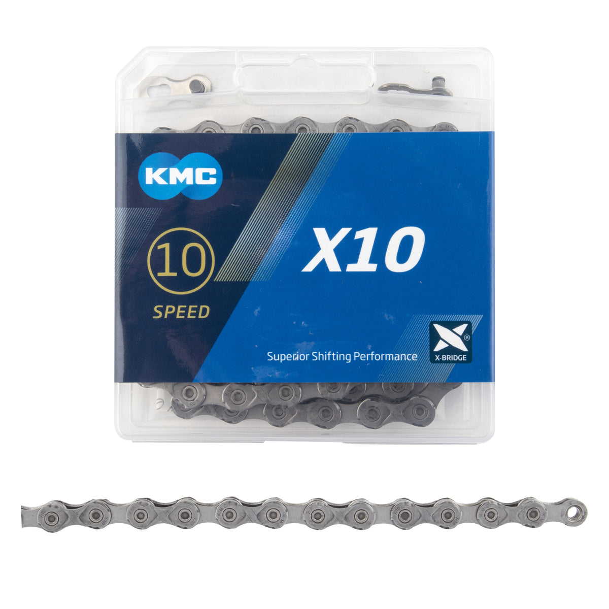 Kmc X10 10 Speed chain | Stacked BMX Shop
