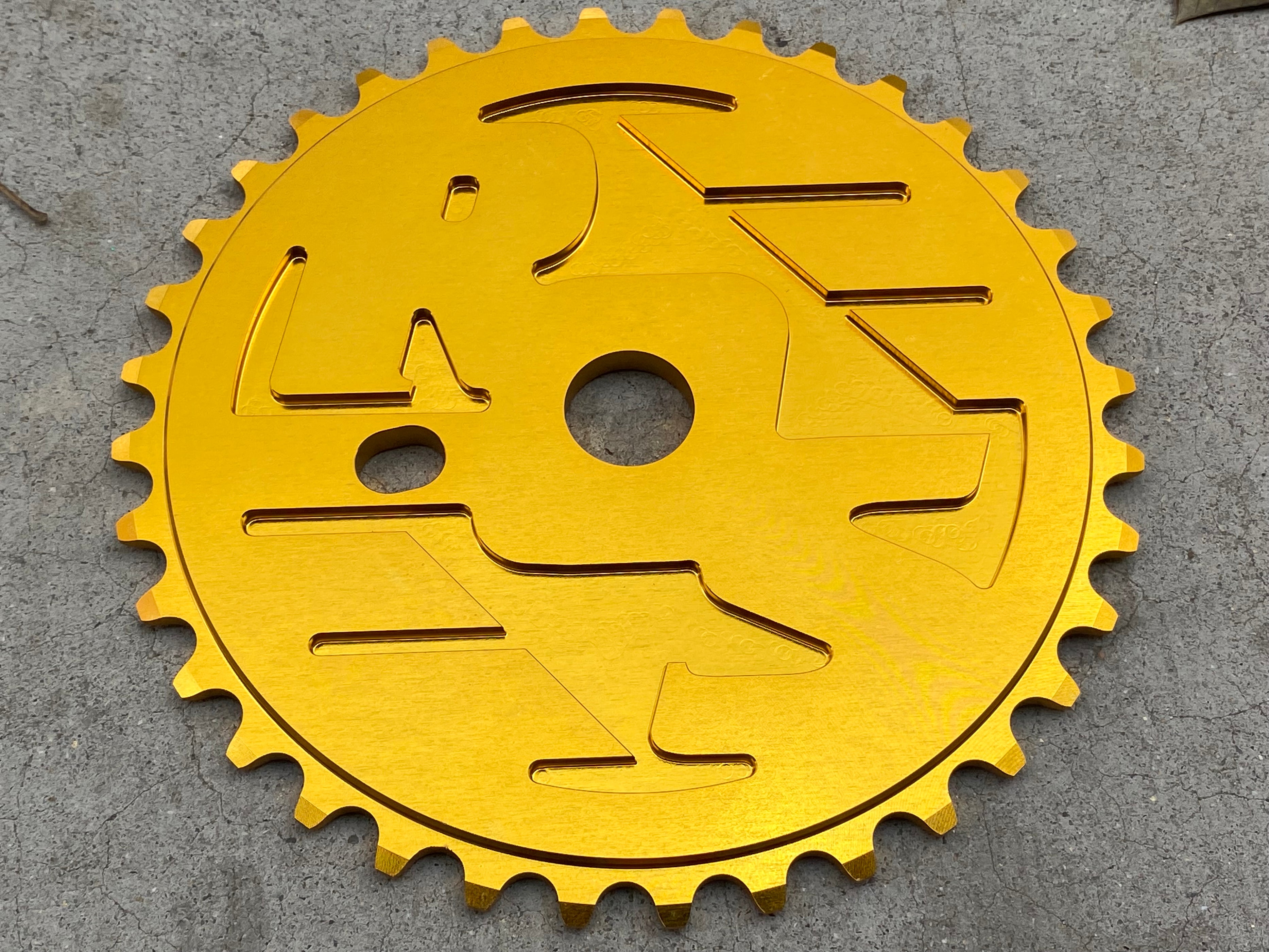 Rideout supply Logo Sprocket | Stacked BMX Shop